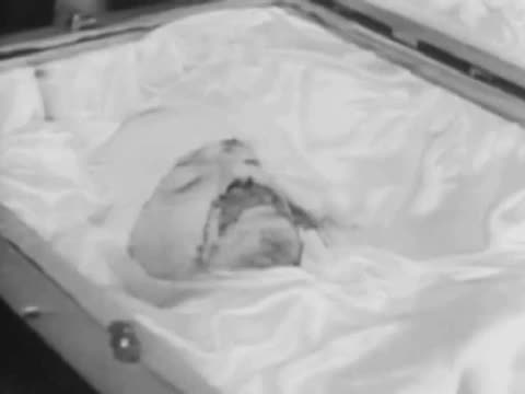 Leon Trotsky lies in a coffin after his assassination while - Wazee Digital